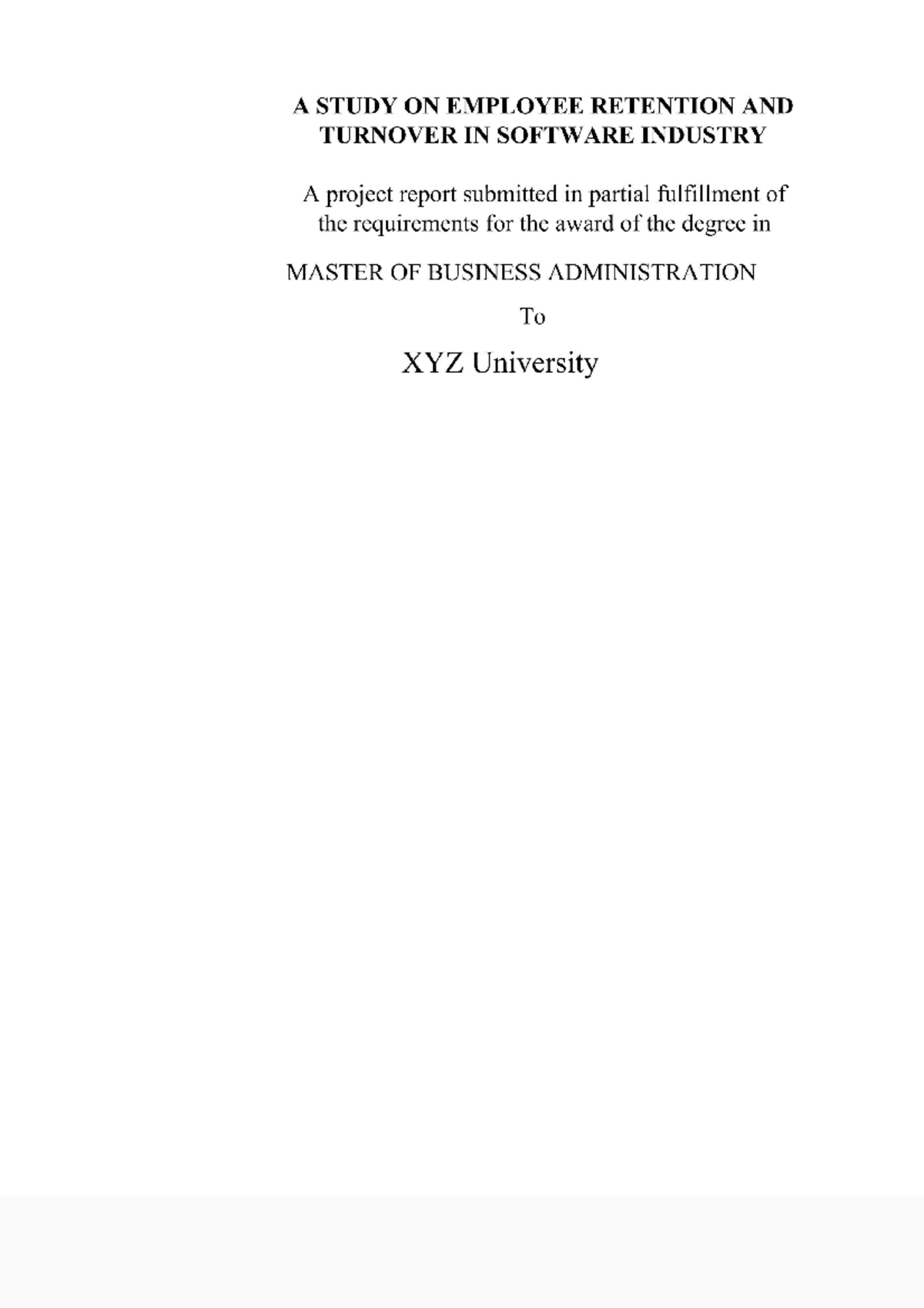 Employee retention - Introduction To Nursing Administration - Studocu