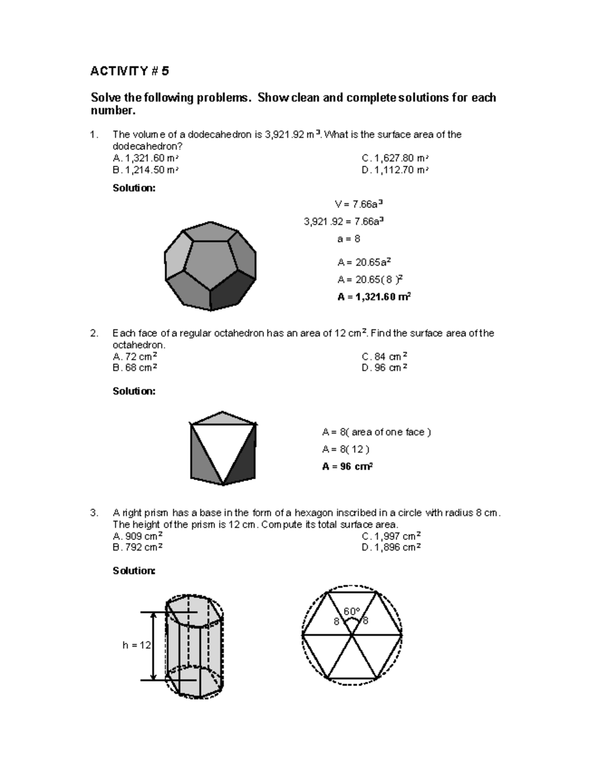 Activity 5sol - Solutions of the Activities by Engr. Edwin Baricuatro ...