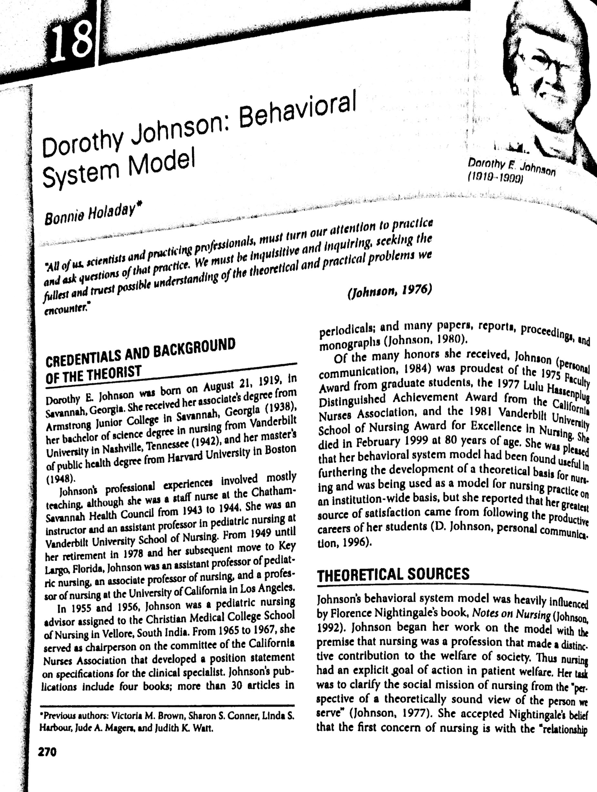 Aug 16 Doc 1 - Dorothy Johnson inside a book - Dorothy Johnson ...