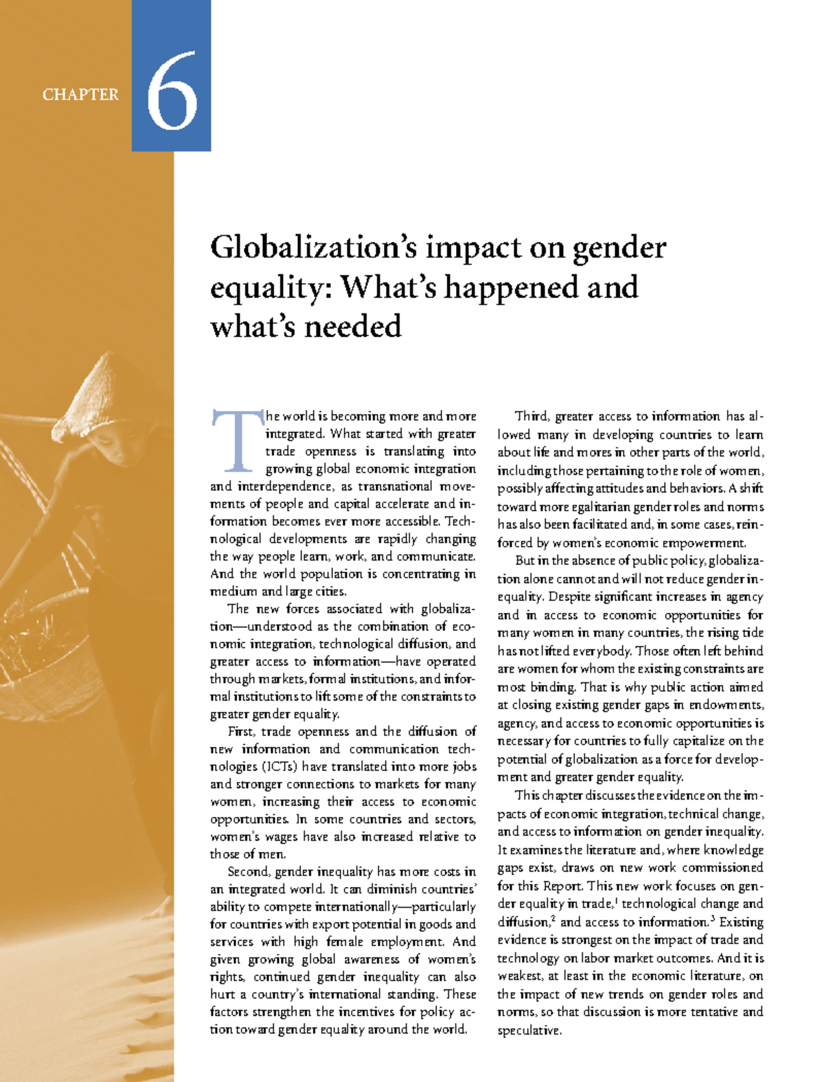Globalization impact and gender equality - Strategy And Human Resource ...