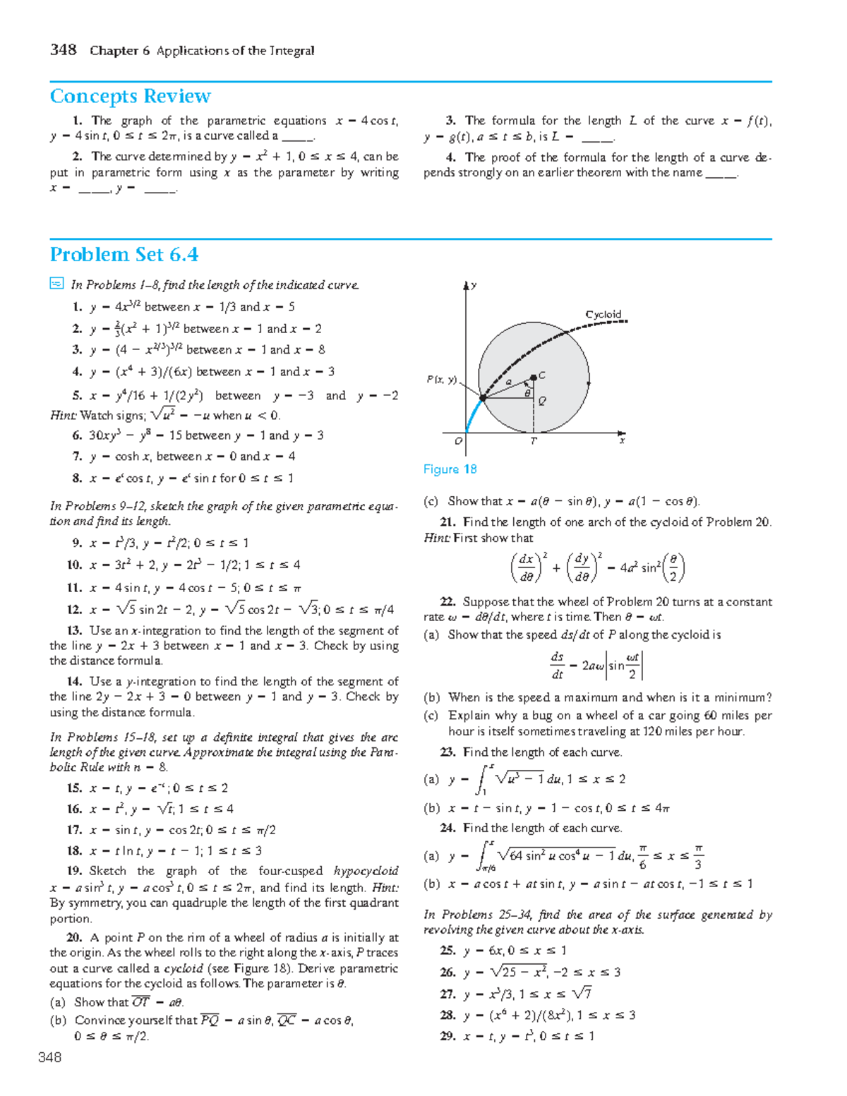 Applications of Integral (Calculus)-6 - ####### 348 Chapter 6 ...