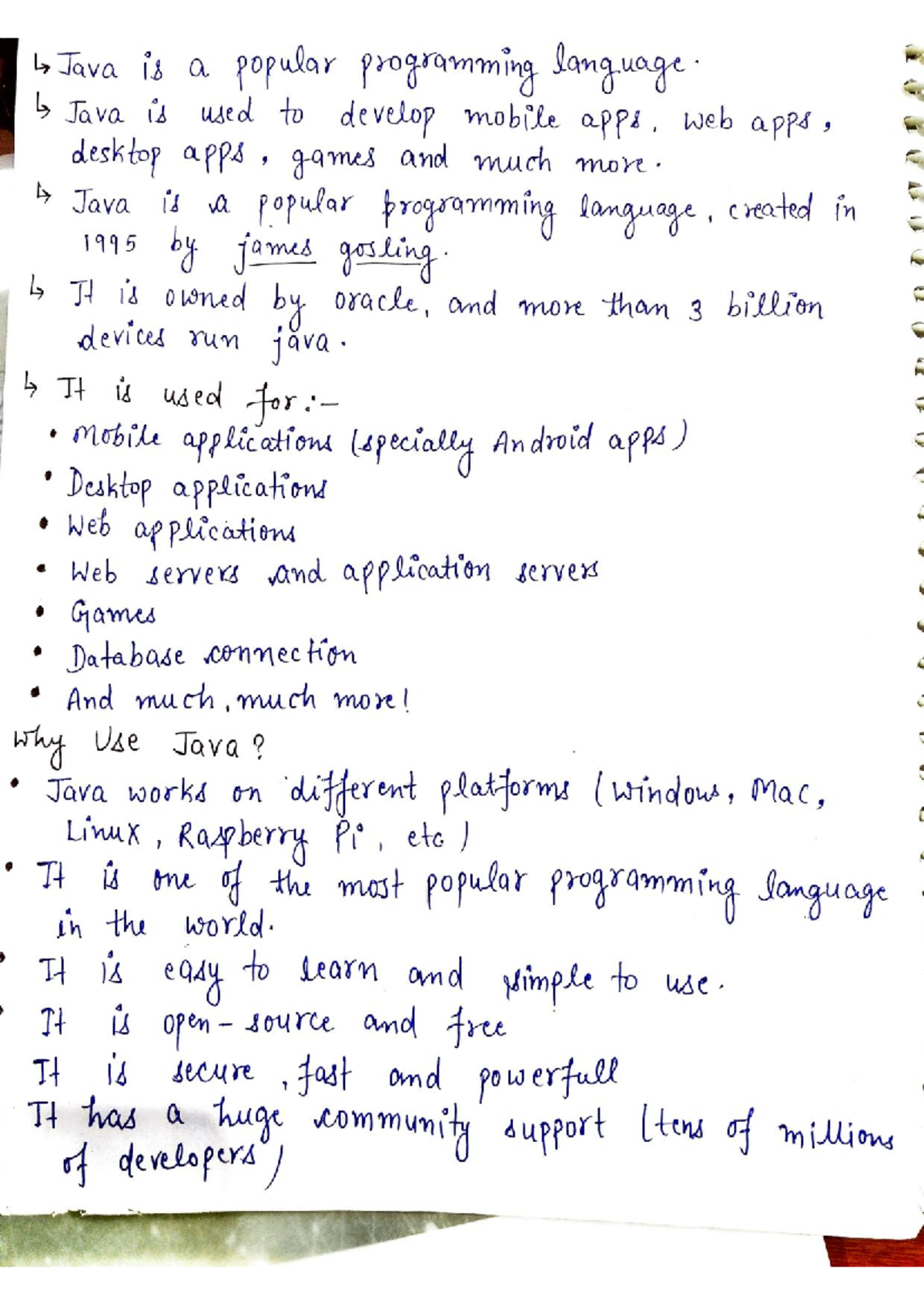 OOPs (Unit- I,II,III) - oops notes semester 4 - Computer Science and ...