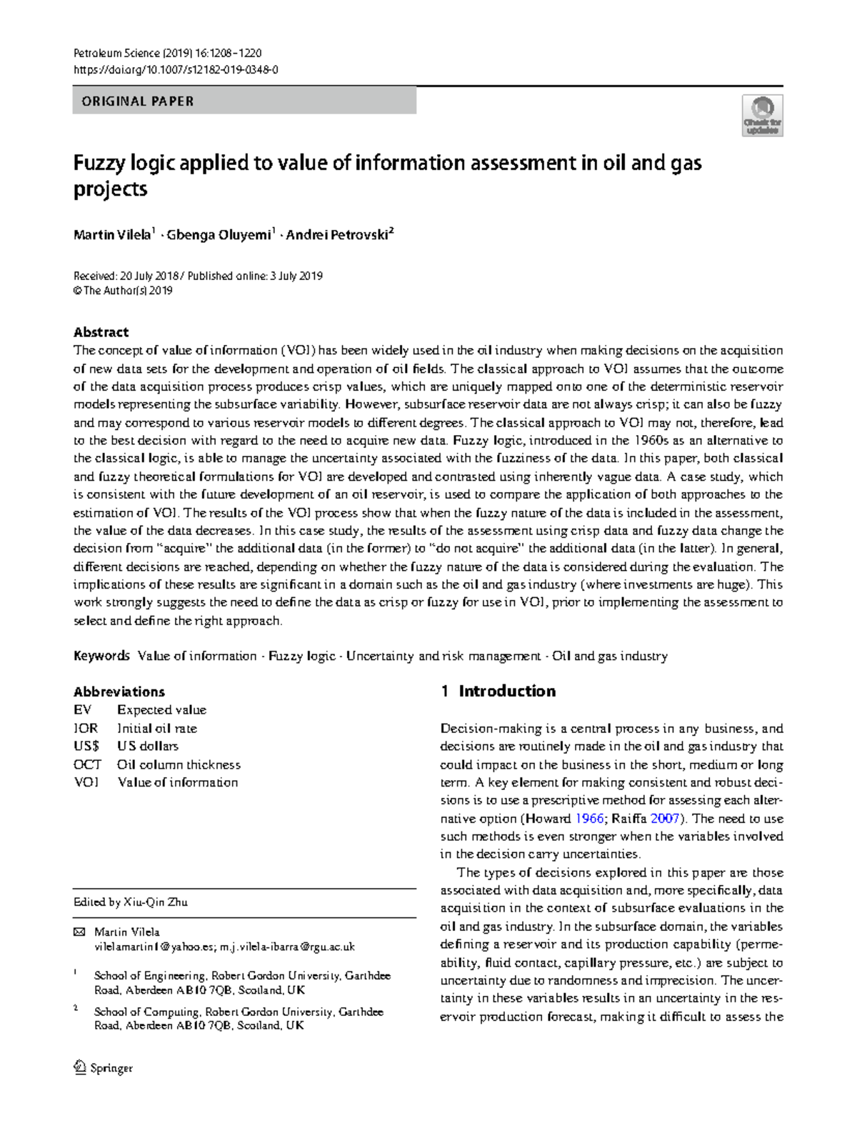 S12182 019 0348 0 - Vol:.(1234567890) doi/10.1007/s12182-019-0348- 1 3 ...