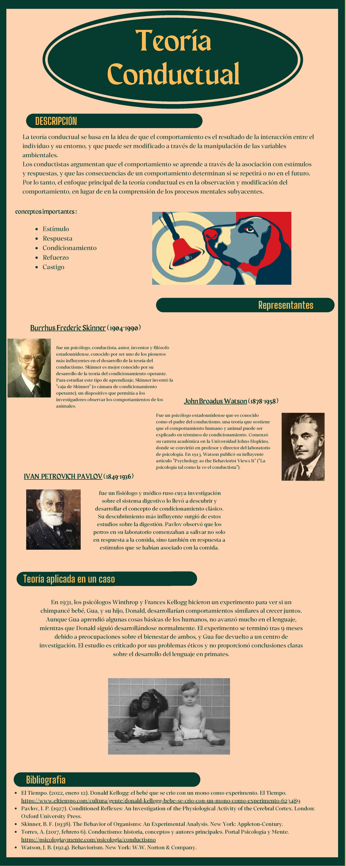 Infografia de la teoria conductual - Teoría Conductual DESCRIPCIÓN La ...
