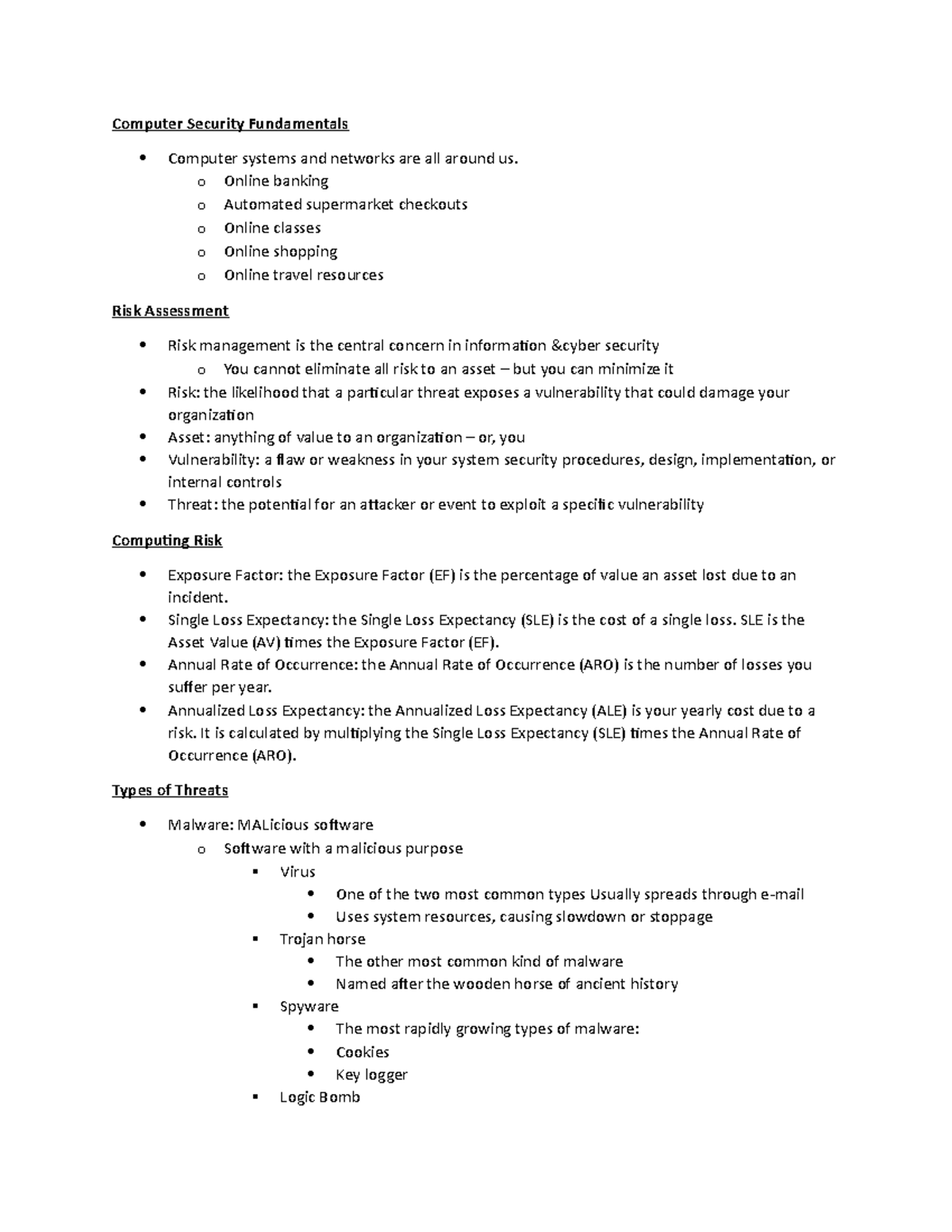 Chapter 1 - Professor Neda GSU Armstrong - Computer Security ...