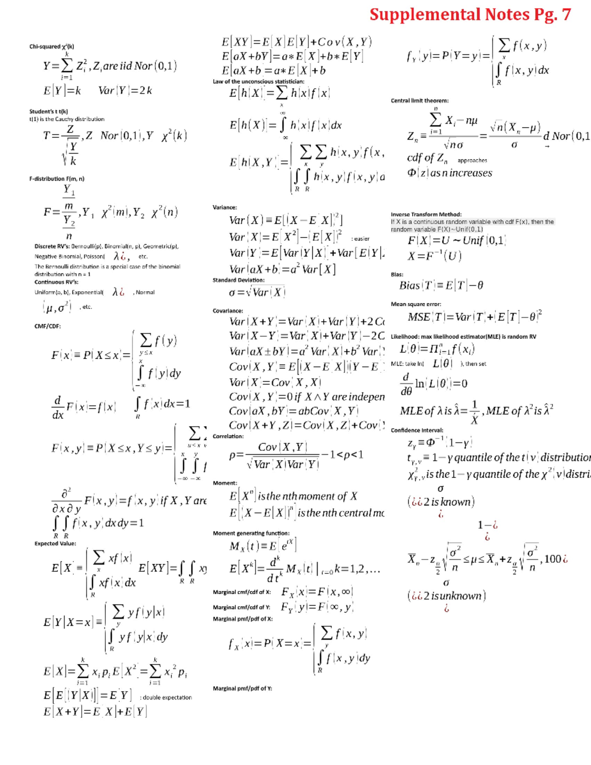 Fall2022-Supplemental Notes-P8 - MAT 644 - Studocu