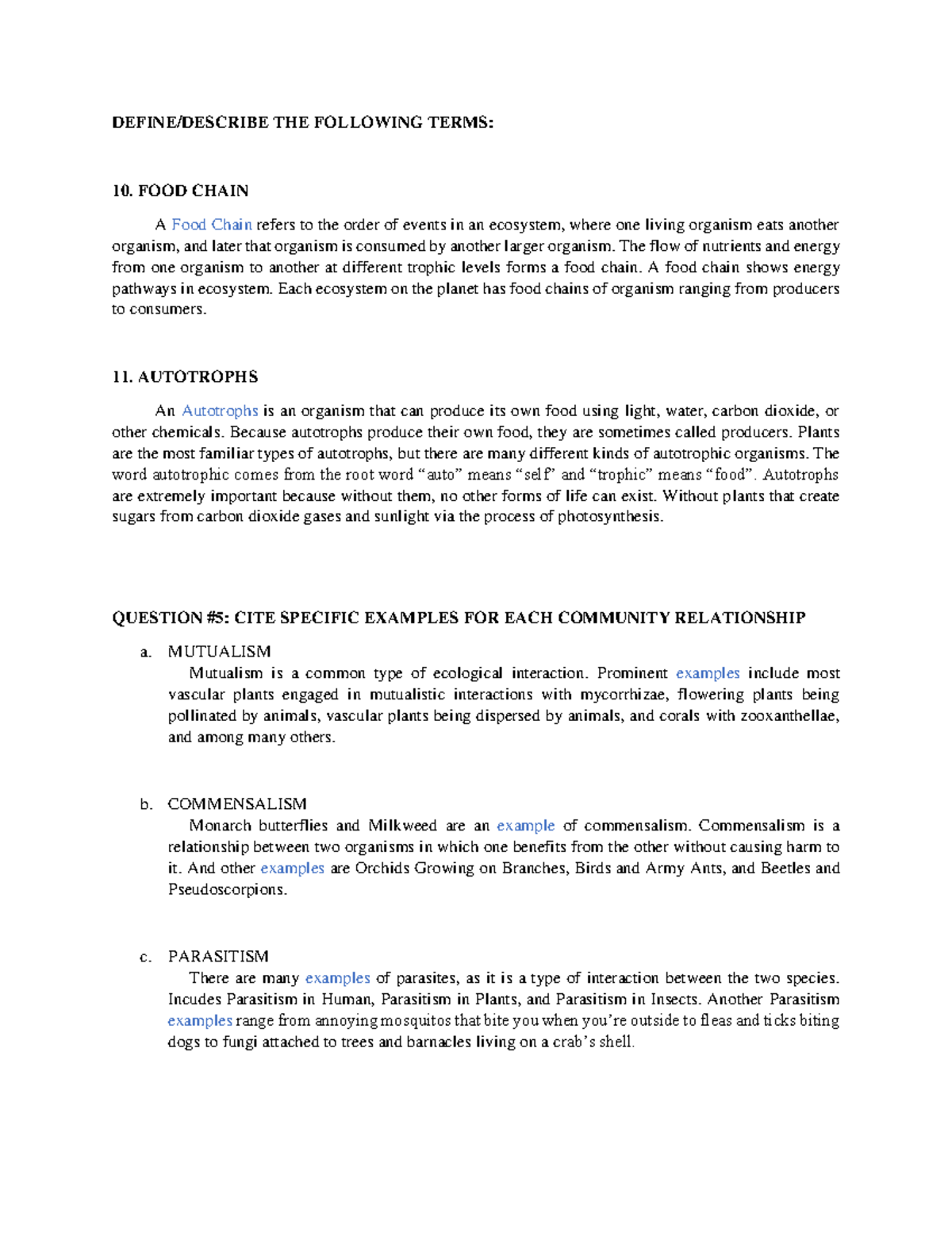 envi-sci-environmental-science-define-describe-the-following-terms