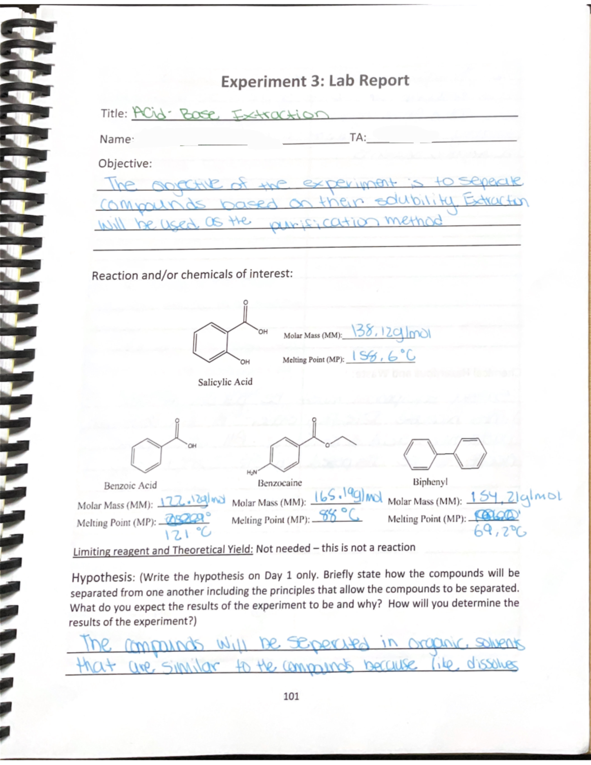 Exp 3 - lab report - Experiment 3: Lab Report Title: PCid- Rose ...