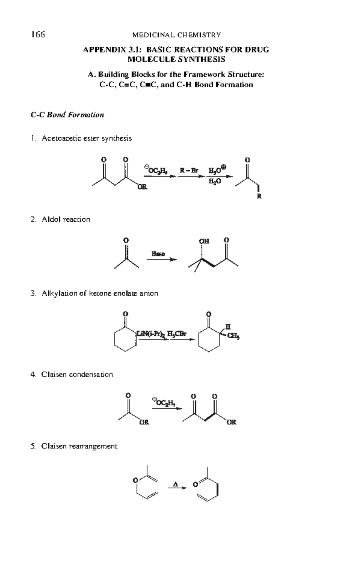 Medicinal-chemistry-19 - APPENDIX 3: BASIC REACTIONS FOR DRUG MOLECULE ...