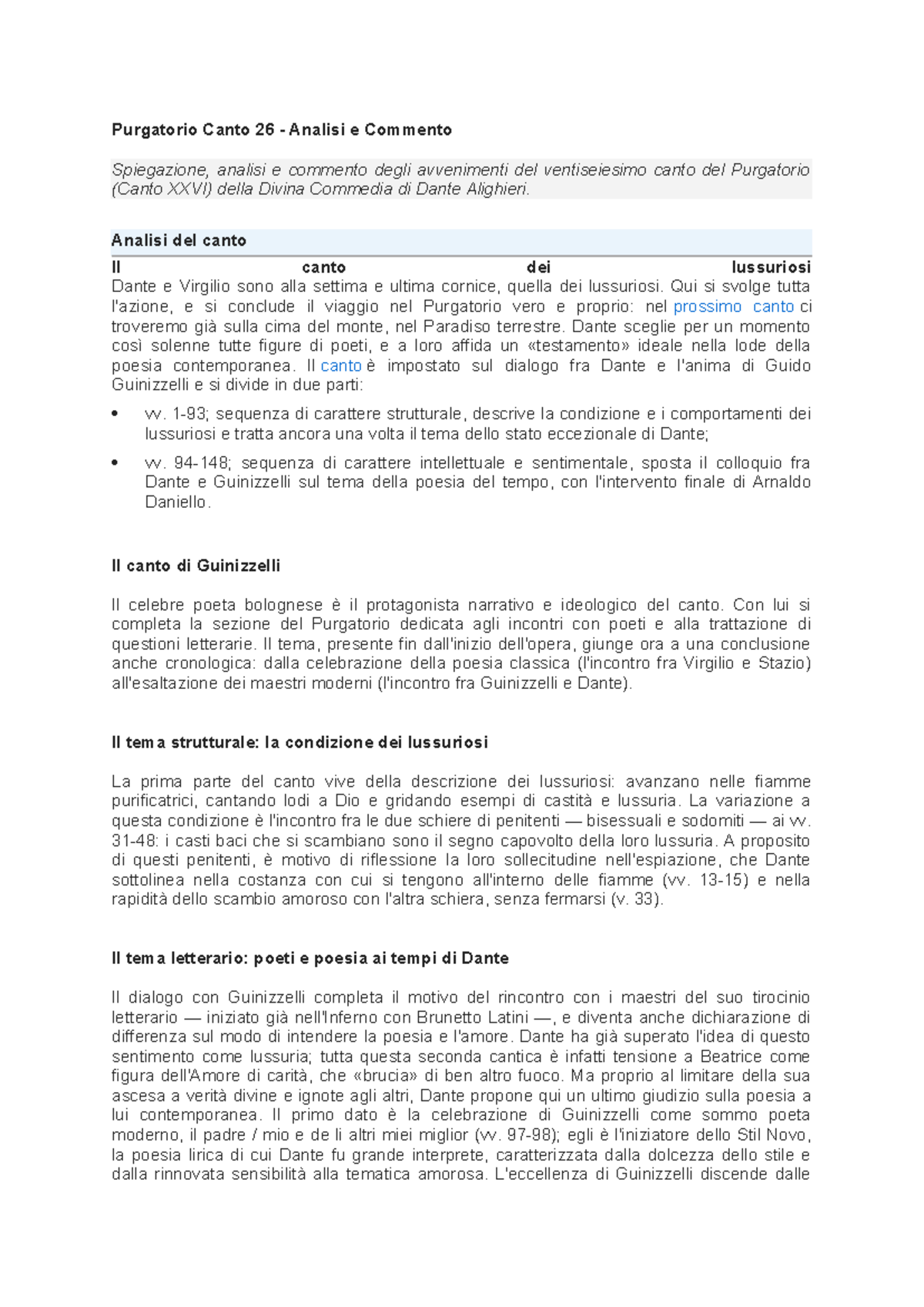 Purgatorio Canto 26 - .thrttr - Purgatorio Canto 26 - Analisi e ...