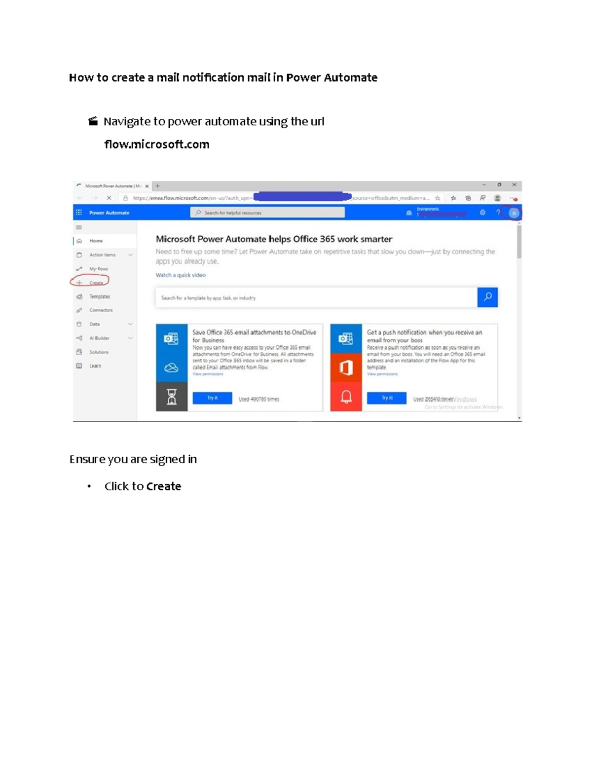Power Automate - How to create a mail notification mail in Power ...