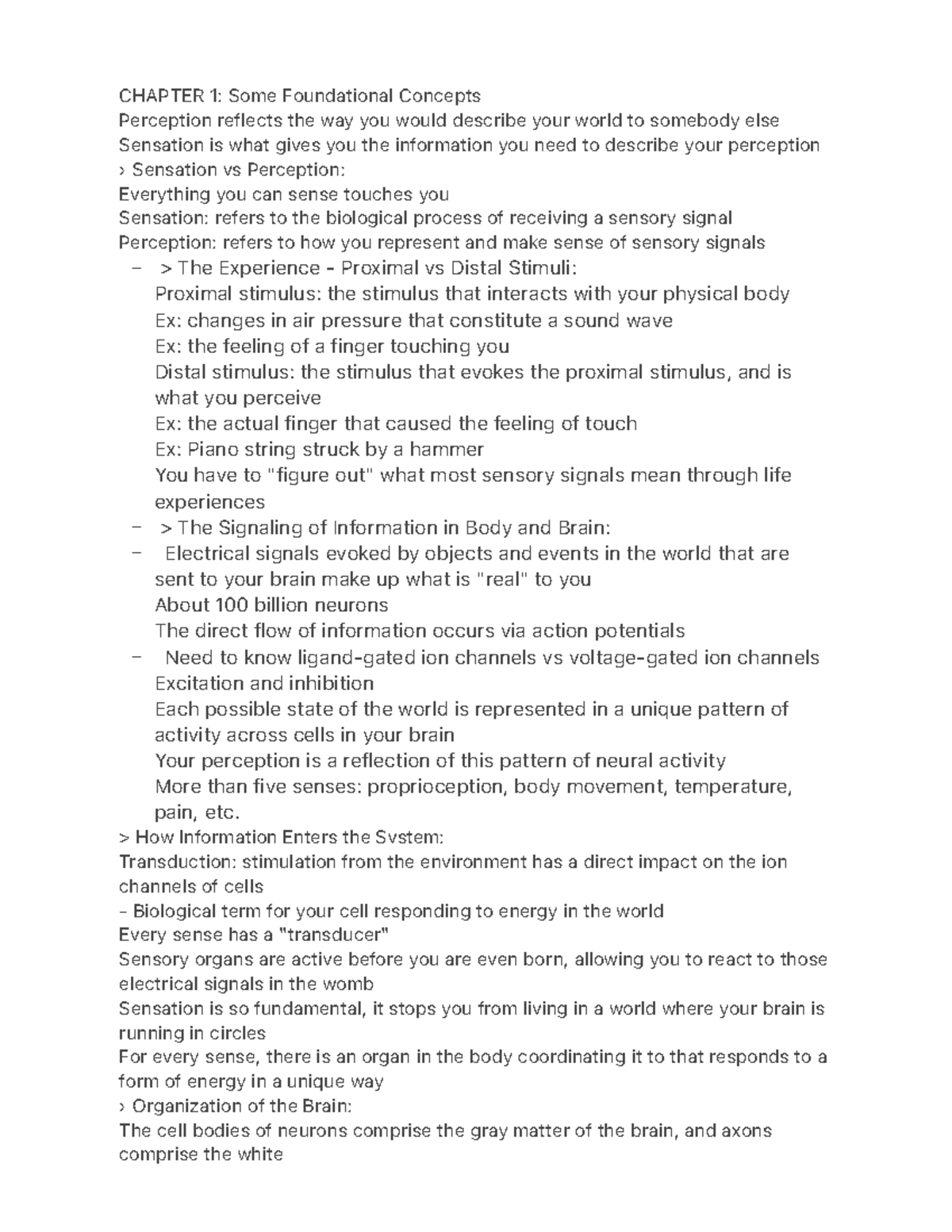 Chapter 1: Some Foundational Concepts - – – – – CHAPTER 1: Some ...