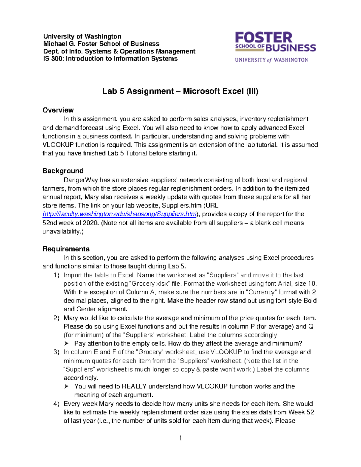 Lab5Assignment - These are the Lab 5 instructions to practice ...