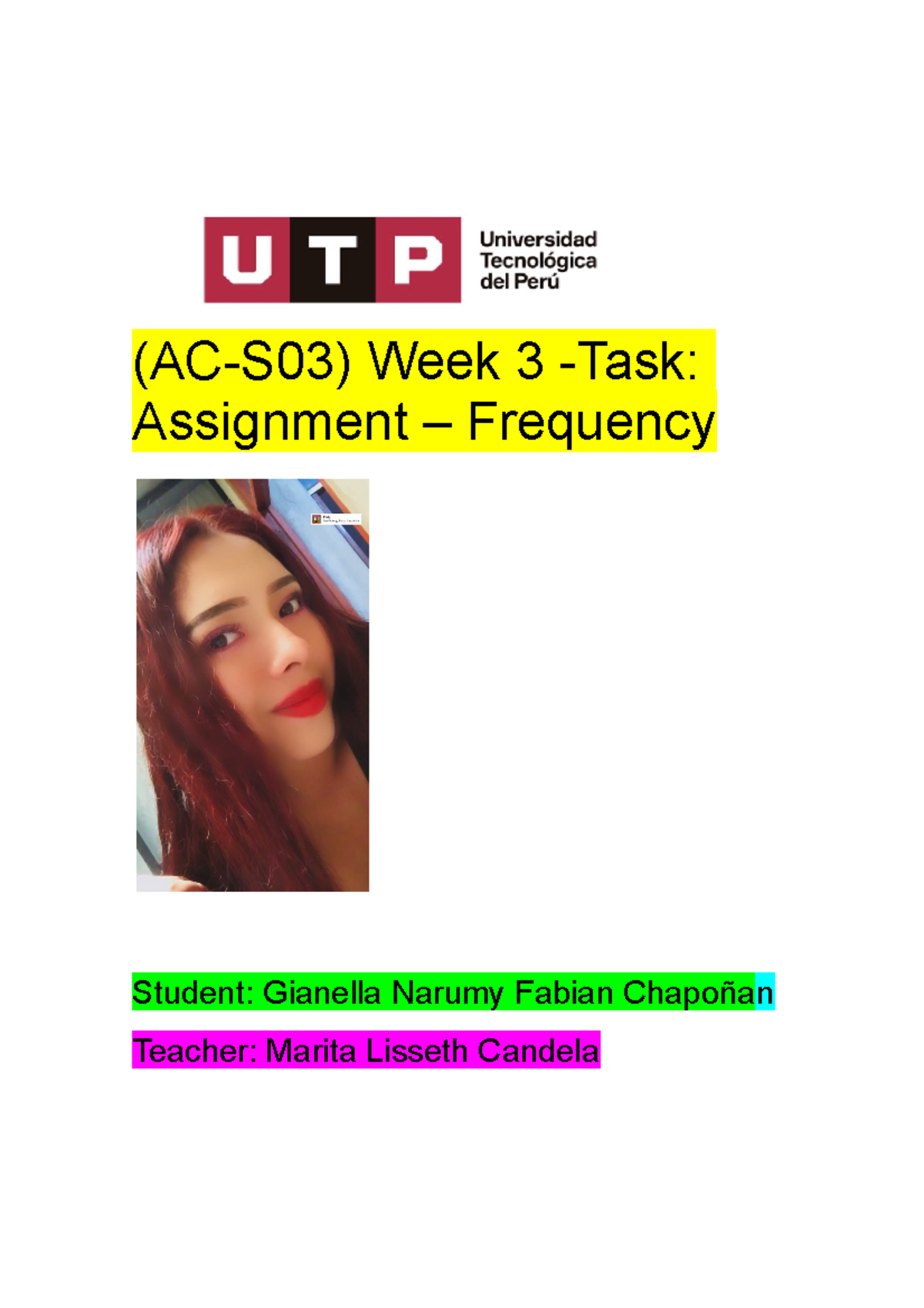 (AC-S03)fabian chapoñan Gianella - (AC-S03) Week 3 -Task: Assignment – Frequency Student ...