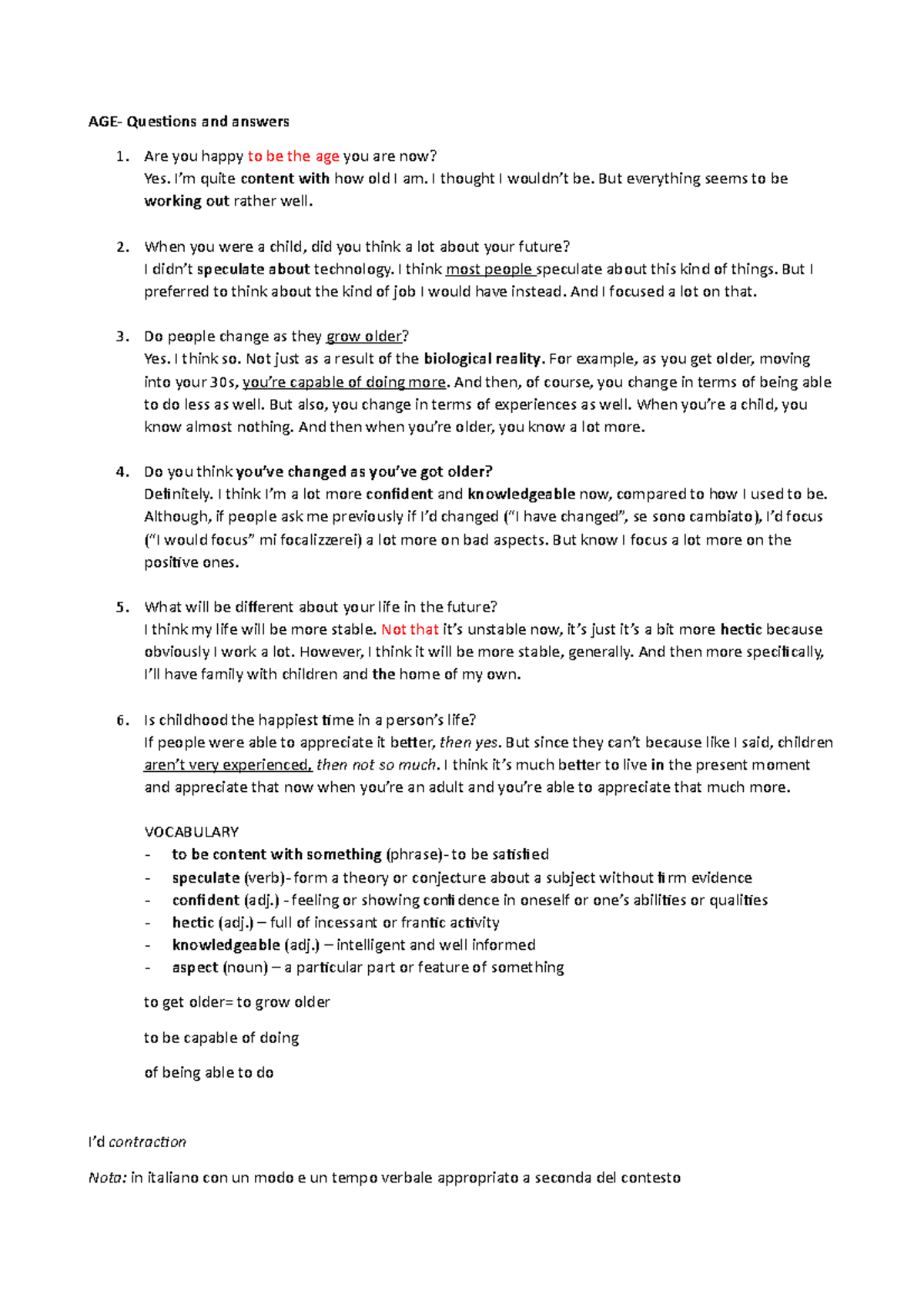 AGE Trascrizione AGE Questions And Answers Are You Happy To Be The age-trascrizione-age-questions-and-answers-are-you-happy-to-be-the