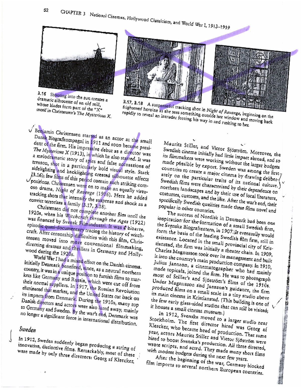 Sweden 1913-1919 - History of Swedish Cinema from the period 1913 to ...