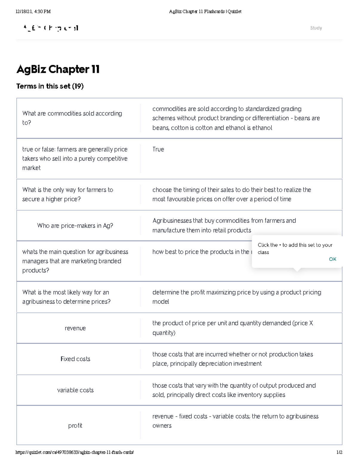 11 - chapter 11 - 12/18/21, 4:30 PM AgBiz Chapter 11 Flashcards ...