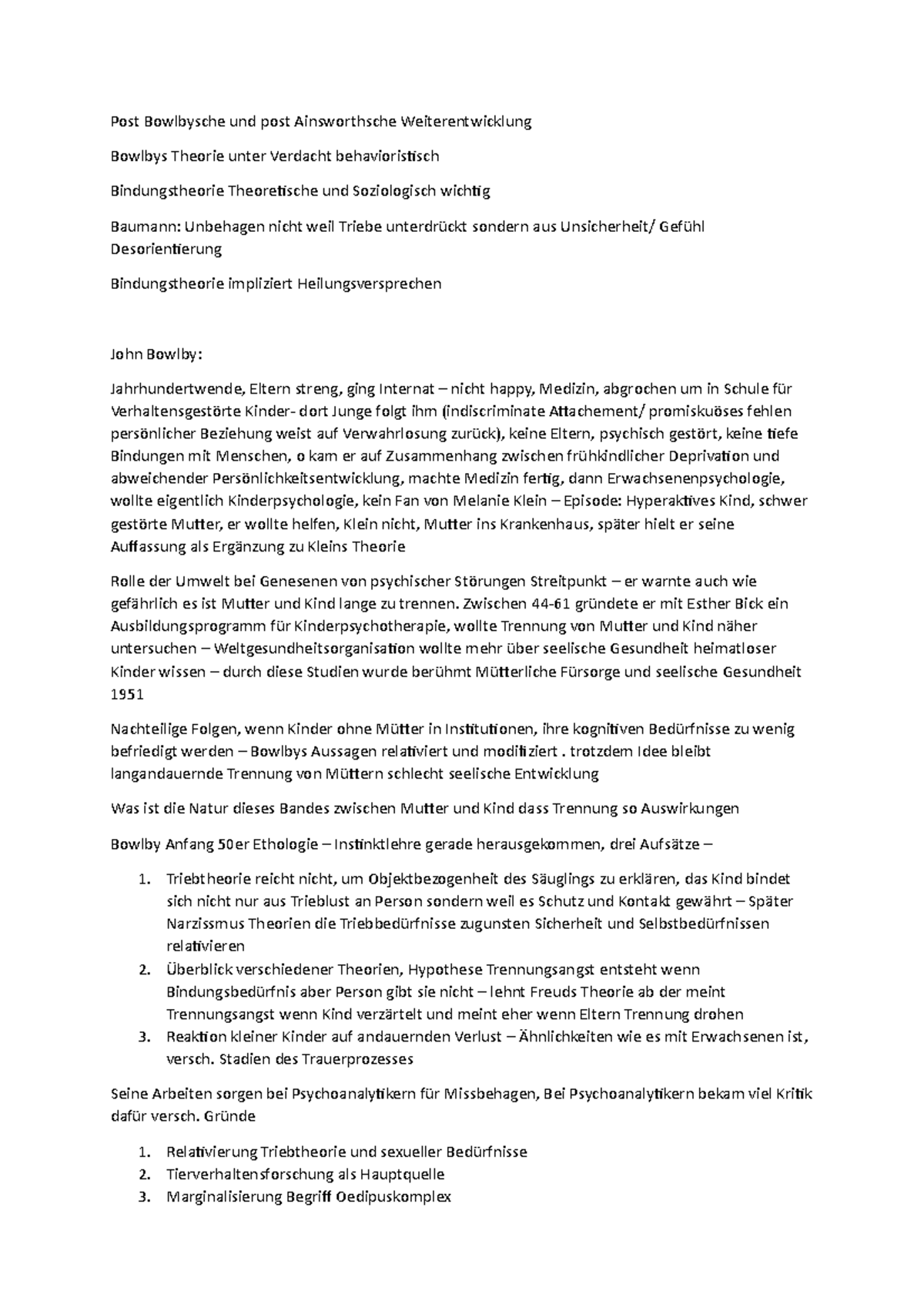 3a - Zusammenfassung des ersten Teil des Textes. + Fragen - Post ...