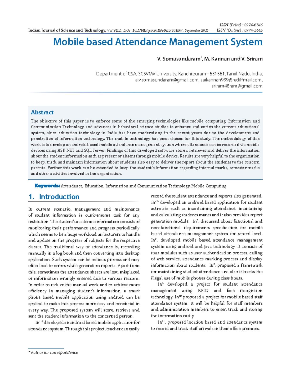 Article 7 - Hiii - Indian Journal of Science and Technology, Vol 9(35 ...