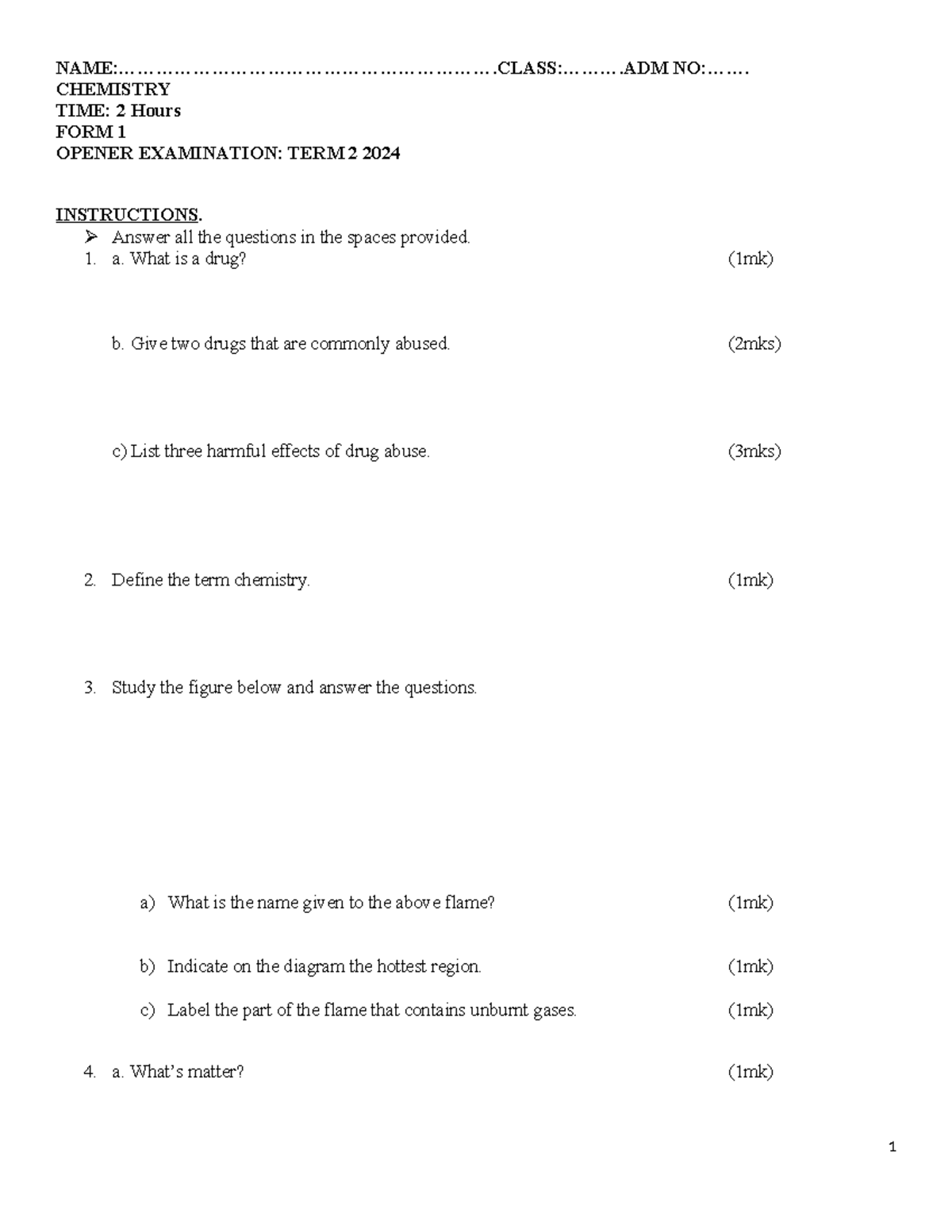 Chemistry Form 4 klb notes - - Studocu