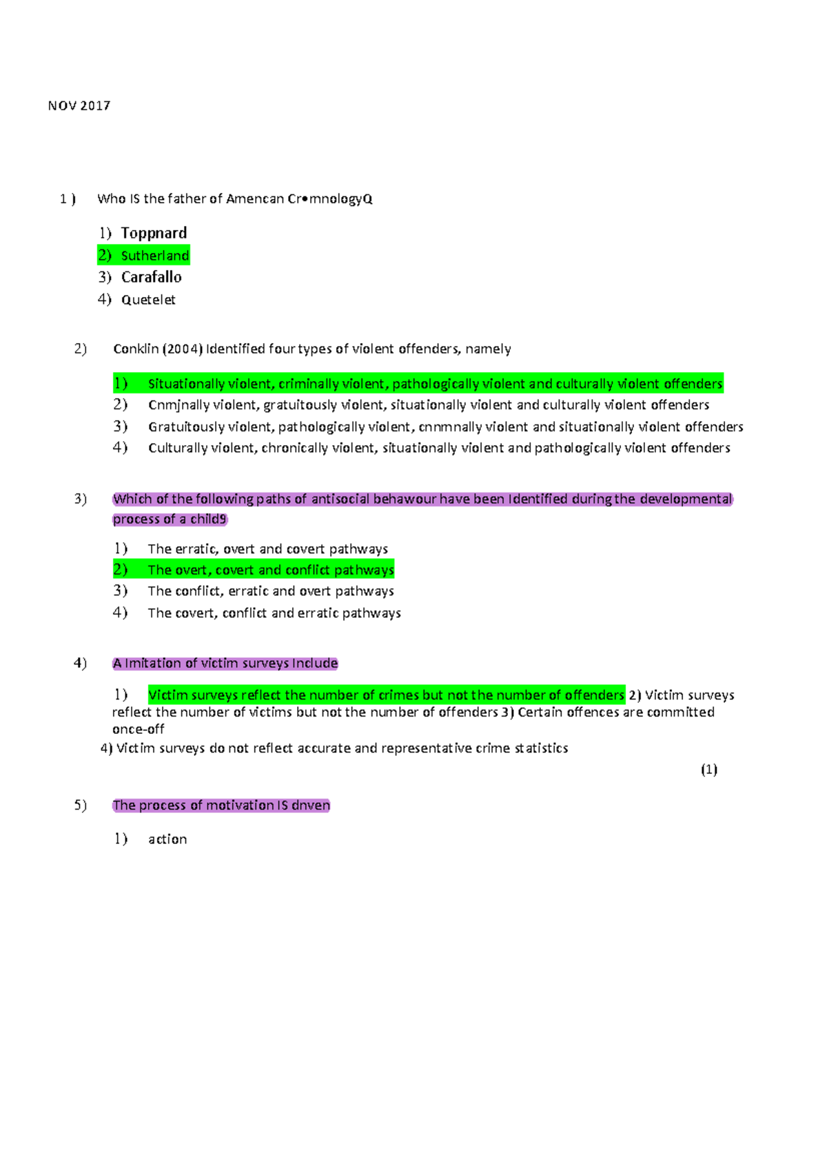 4 6050862368848612293 - ####### NOV 2017 ####### 1 ) Who IS the father ...