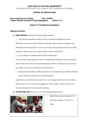 Session 16&17 - Truth with compassion, compassion through truth final ...