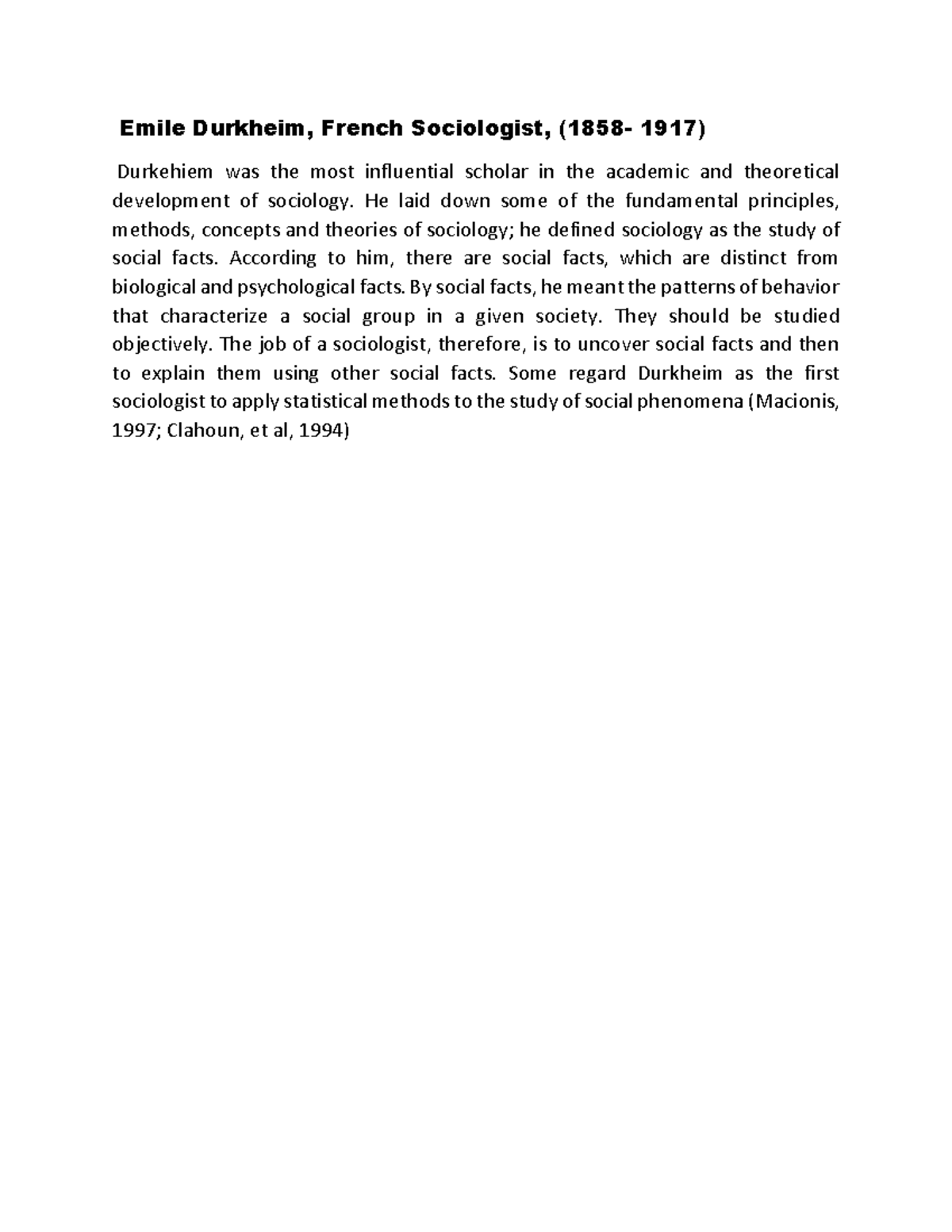 ((10) Emile Durkheim - jibin joseph - Emile Durkheim, French ...