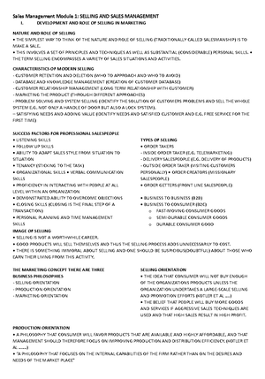 Module 2 Sales Management - Module 2: Sales Management (Sales settings ...