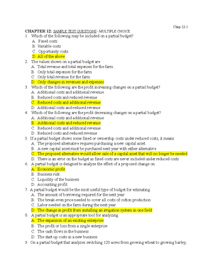 MC Test Questions Chapter 11 - CHAPTER 11: SAMPLE TEST QUESTIONS ...