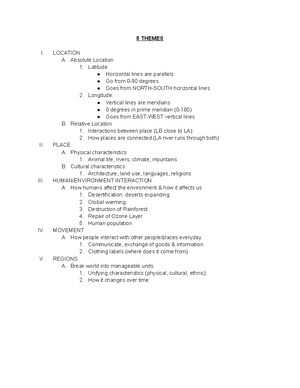 GEOG 100 Discussion Questions - Warning: TT: undefined function: 32 Warning: TT: undefined ...