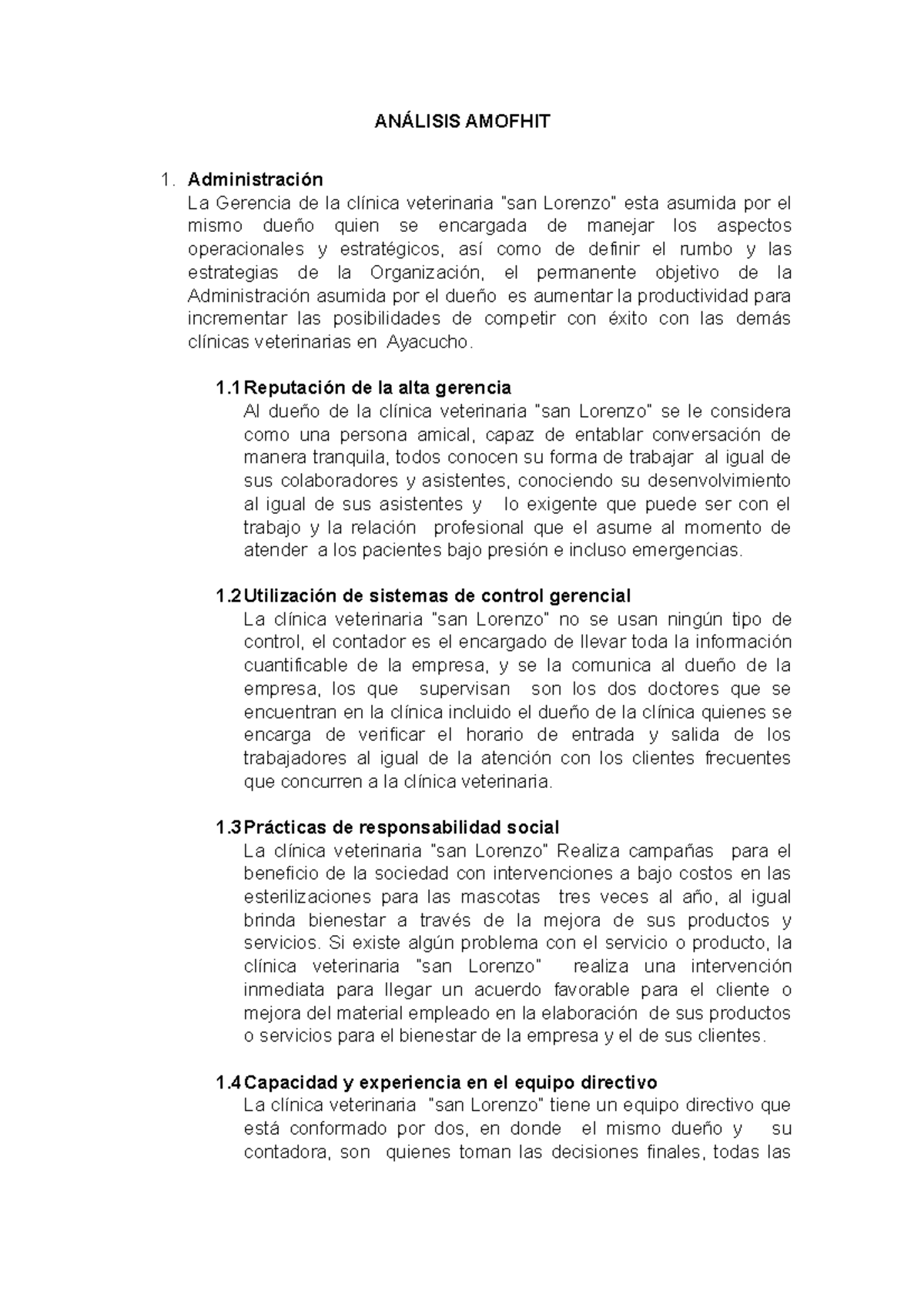 Analisis Amofhit 1 Administracion - ANÁLISIS AMOFHIT 1. Administración ...
