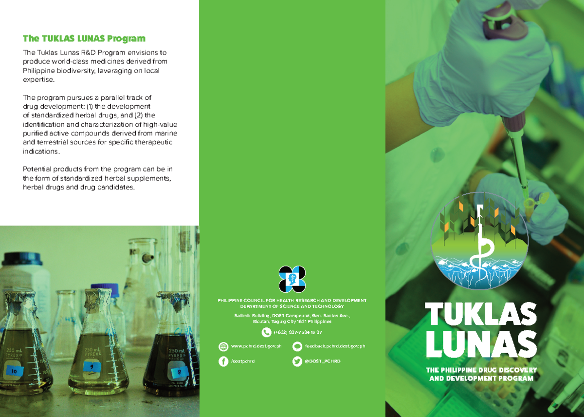 Tuklas Lunas Program - PHILIPPINE COUNCIL FOR HEALTH RESEARCH AND ...