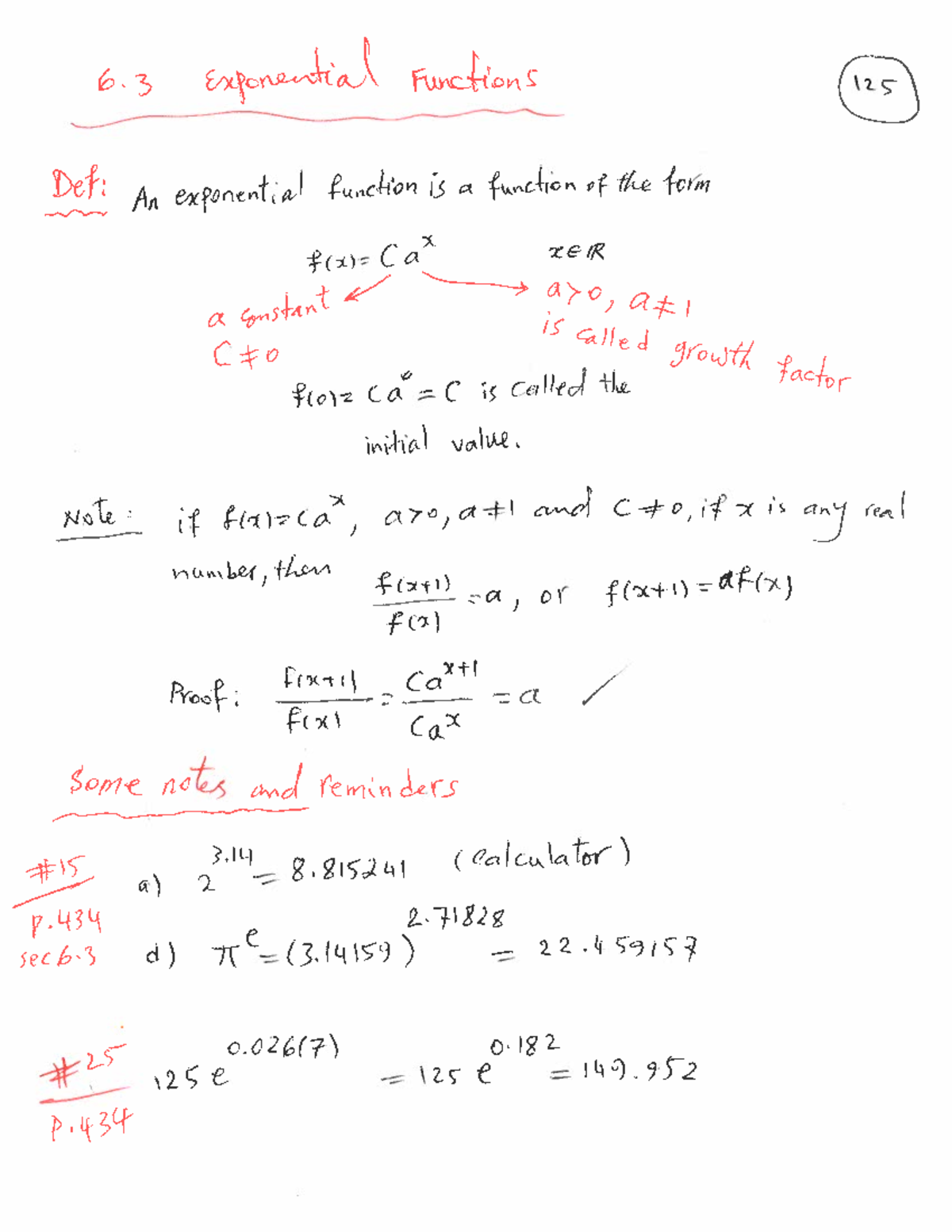 Week 10 Sec 6.3, 6.4, 6 - handouts - MATH 206 - Studocu