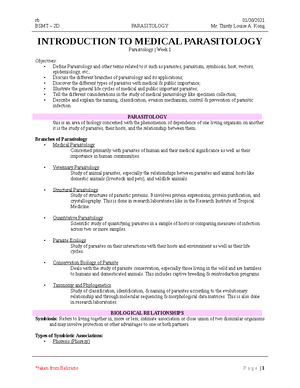 Parasitology-study-notes - Ascaris lumbricoides: Morphology, life cycle ...