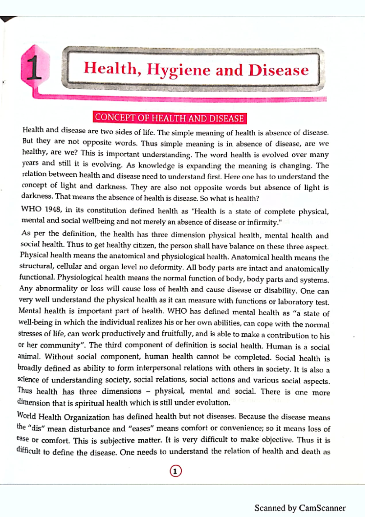 Standard-SPP U-1 Notes - B.PHARMACY - Studocu