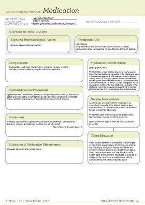 Active Learning Template Hospitalization Illness Play - VNSG 1234 ...