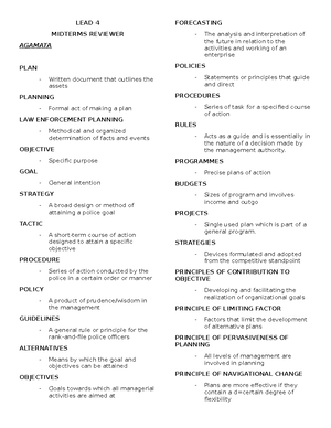 LAW Enforcement Operation WITH Planning - LAW ENFORCEMENT OPERATIONS ...