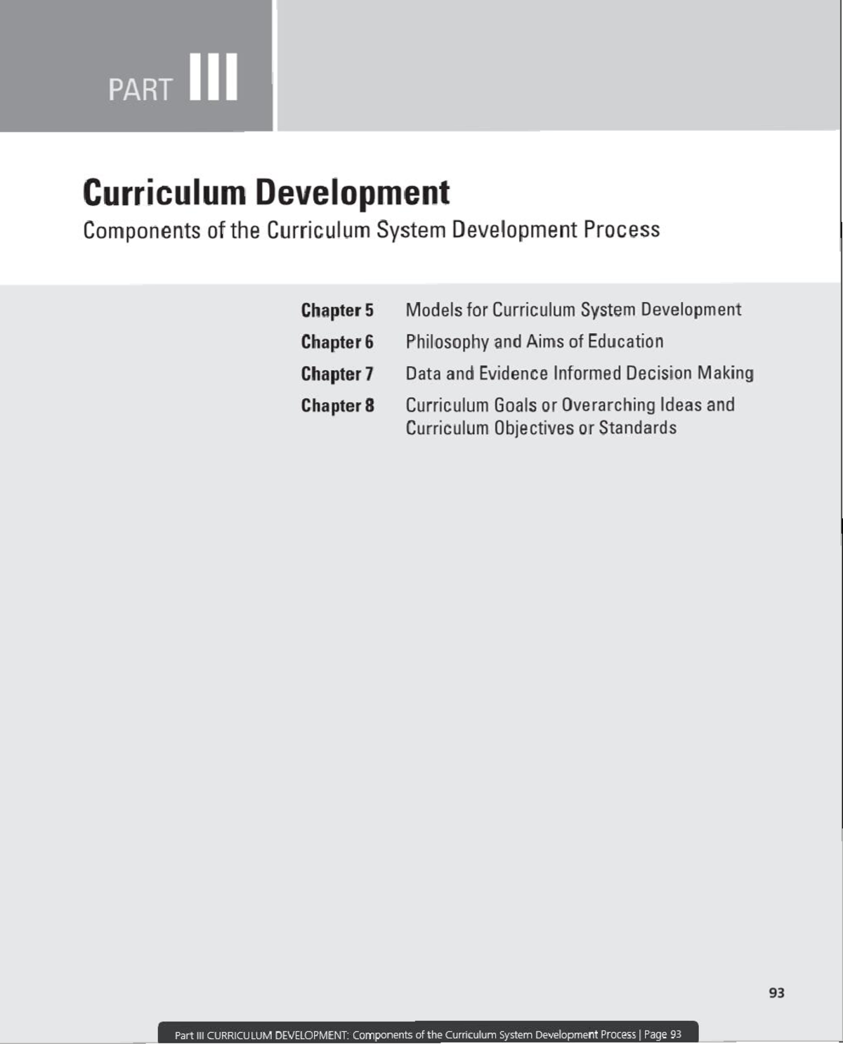 Developing the curriculum 9nbsped 0134800389 9780134800387 106 120 ...