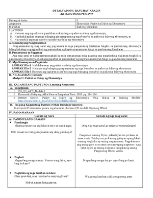 Entrep Module 2-THE Business PLAN - Entrepreneurship Quarter 1 – Module ...