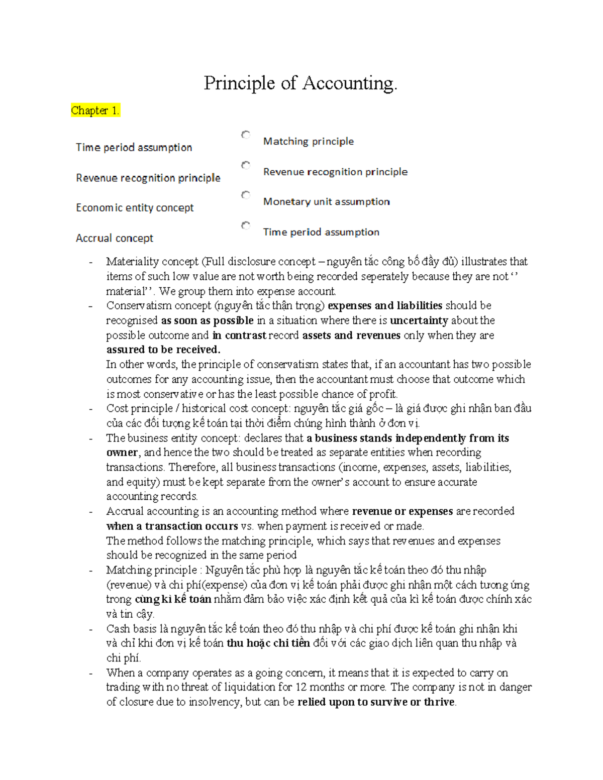 Principle of Accounting (Auto Recovered) - Principle of Accounting ...