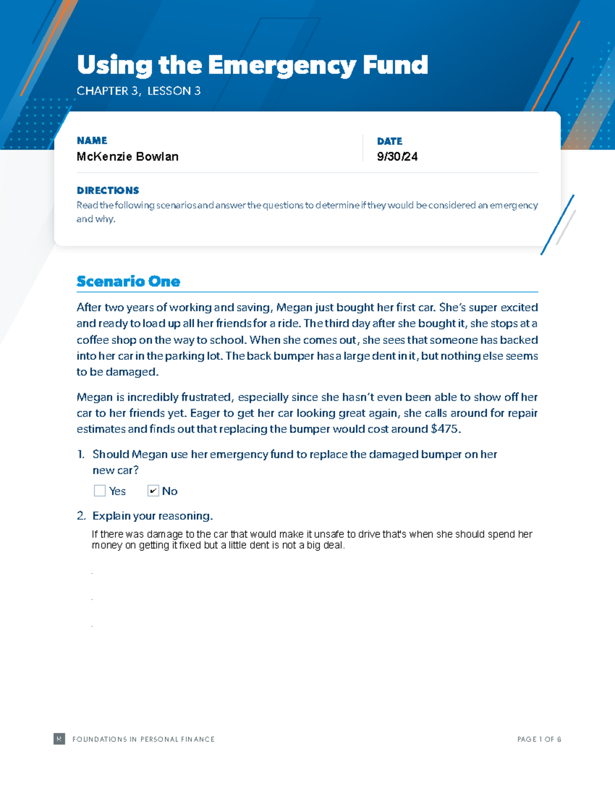Act ch03 l03 english - chapter 3 lesson 3 - CHAPTER 3, LESSON 3 NAME ...