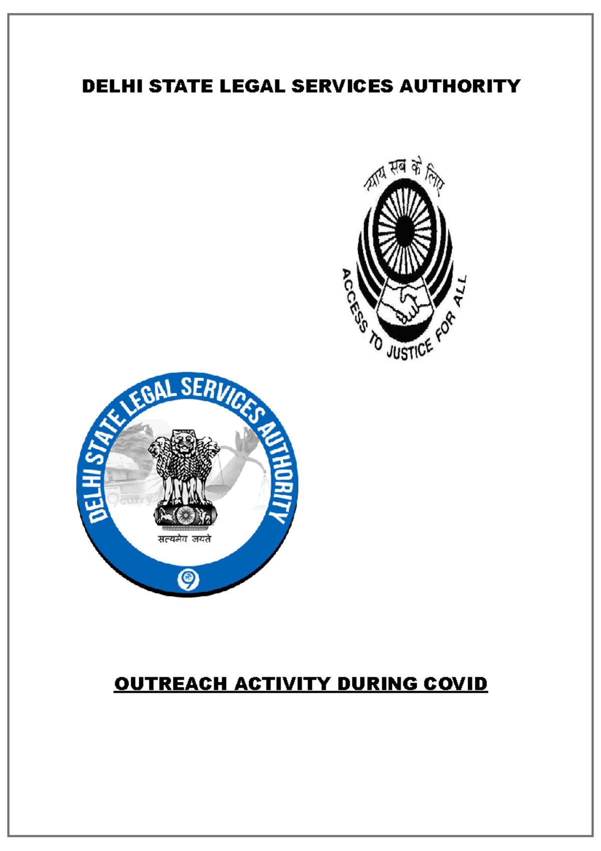Outreach Program During Covid ( Dslsa) - DELHI STATE LEGAL SERVICES ...