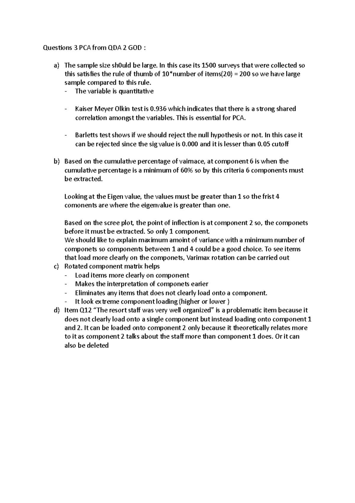 Questions 3 PCA from QDA 2 GOD - Questions 3 PCA from QDA 2 GOD : a ...