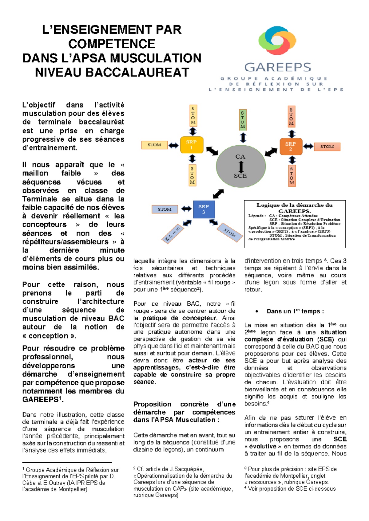Article musculation bac nx prog 2019 jo - L’ENSEIGNEMENT PAR COMPETENCE ...