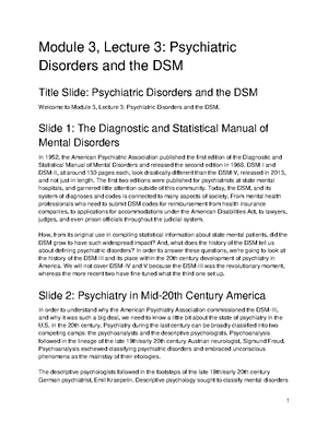 Module 3 Lecture 2 Defining Disease by the Numbers - Module 3, Lecture ...