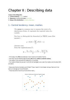 Examen final Méthodes Quantitatives - Quantitative Methods Comme pour ...