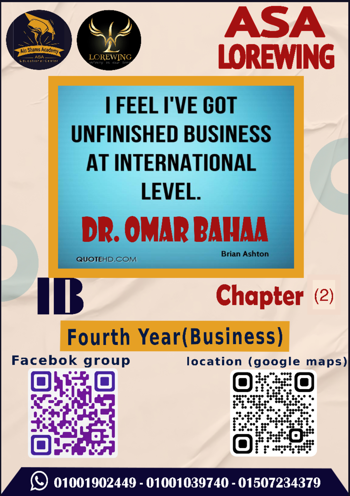 IB ch.2 Dr. Omar bahaa - Chapter 2 Overview on the globalization of ...