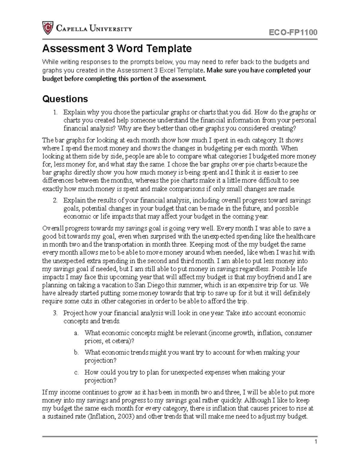 FPX-ECO1150 Ford Regan Assessment 3-1 - ECO-FP Assessment 3 Word ...