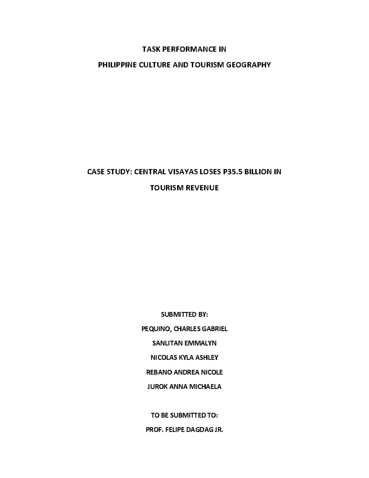 TP in Phil Cul (Case Study) - TASK PERFORMANCE IN PHILIPPINE CULTURE ...