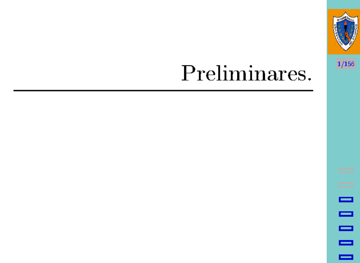 Fundamentos de matematicas-1 - 1/ Preliminares. BigBlueL 2/ Lógica Conectivos lógicos Disyunción ...